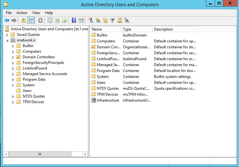 بازیابی Object های حذف شده در Active Directory