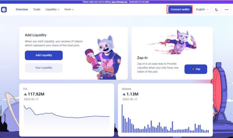 آموزش مبادله (Swap) کاردانو در MinSwap